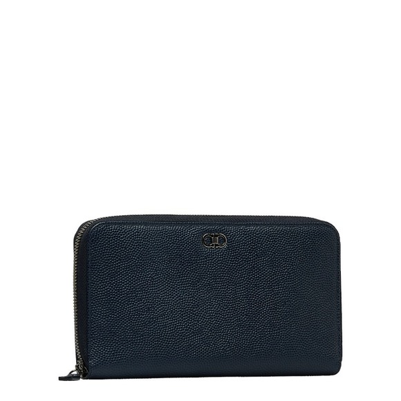 Salvatore Ferragamo | Bags | Salvatore Ferragamo Navy Blue Bifold ...